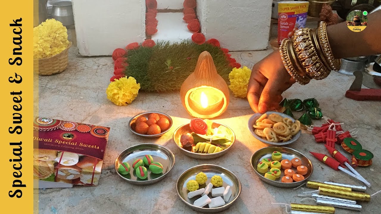 E#61 | Miniature Diwali Special | Easy Snack & Sweets Recipe ...
