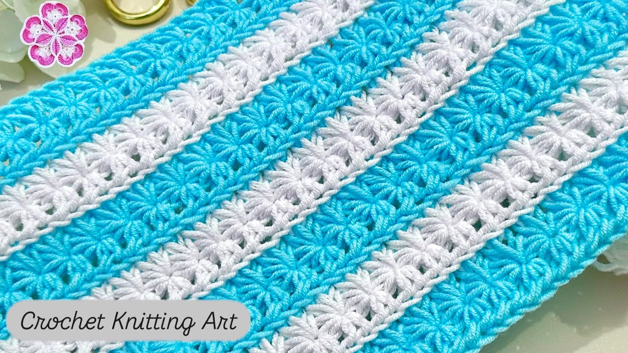 YOU WILL DEFINITELY LIKE! Only 2 Rows! Very easy and beautiful crochet ...