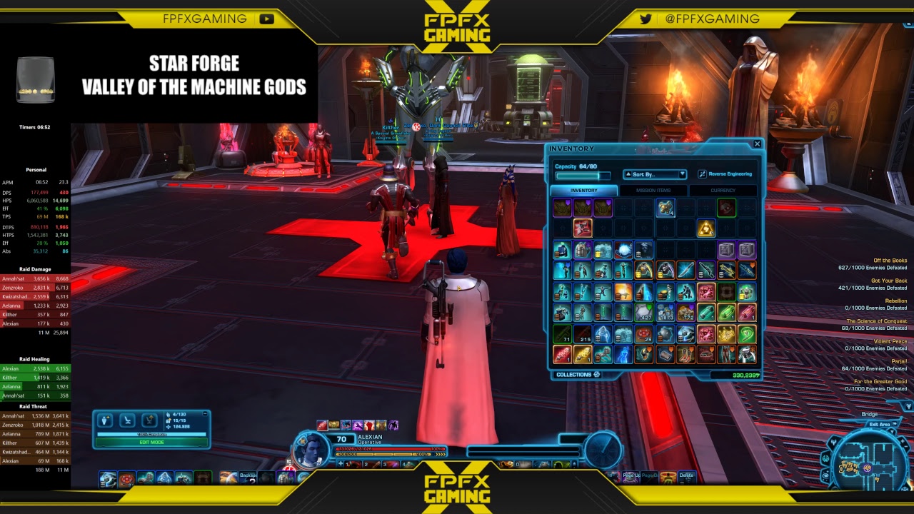 SWTOR: 8M Valley of the Machine Gods SCYVA - YouTube