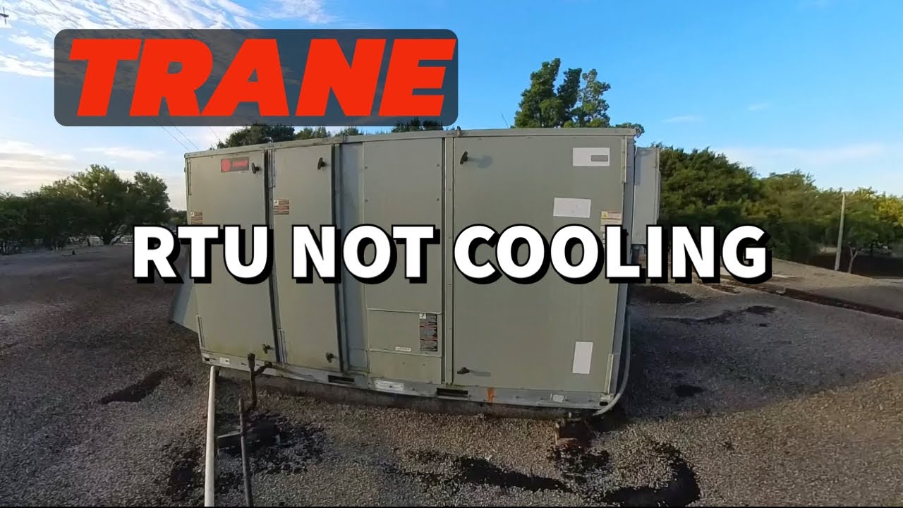 25 Ton TRANE RTU Not Cooling #hvac #hvacrepair #airconditioning #trane ...