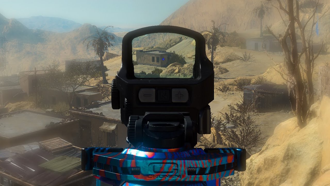 Blue Dot Holo Sight LASERBEAM! - Modern Warfare - YouTube