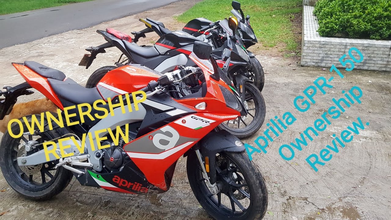 APRILIA GPR-150 OWNERSHIP REVIEW. GPR-150 REVIEW. Aprilia GPR bad and ...