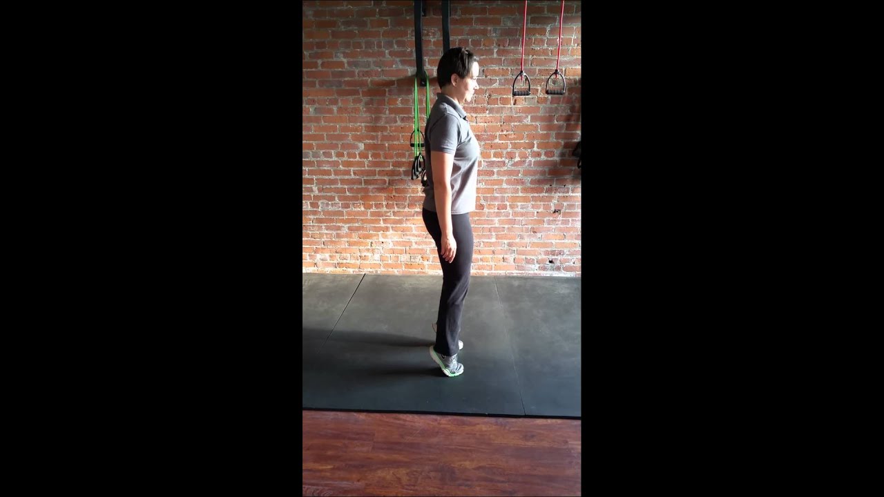 heel toe rocks - YouTube