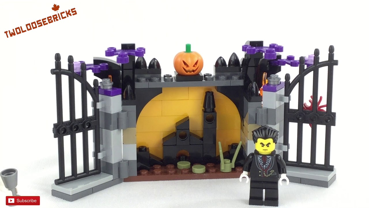 LEGO Count Brickcula & Halloween Haunt Set 40260 ! - YouTube