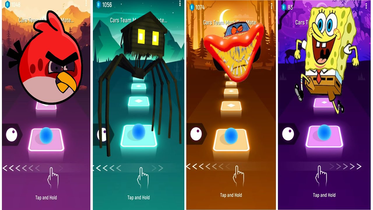 Angry Birds Vs Spongebob Squarepants Youtube