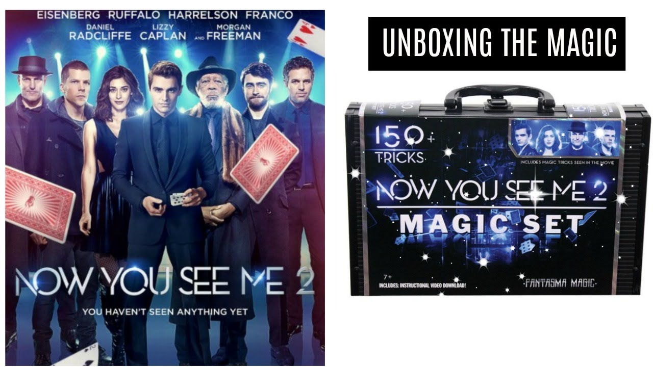 Now You See Me 2 Magic Set Unboxing - YouTube