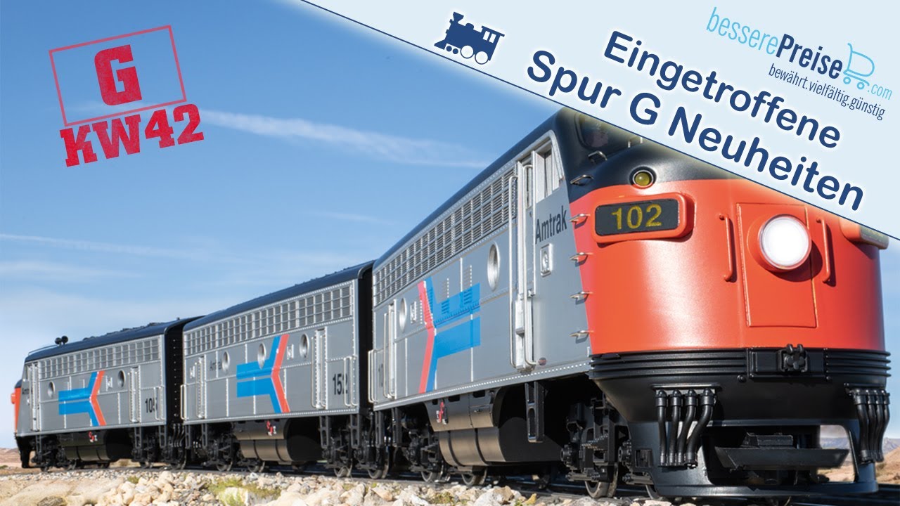 🚂💨 Eingetroffene Spur G Modellbahn Neuheiten | KW 42 2022 - YouTube