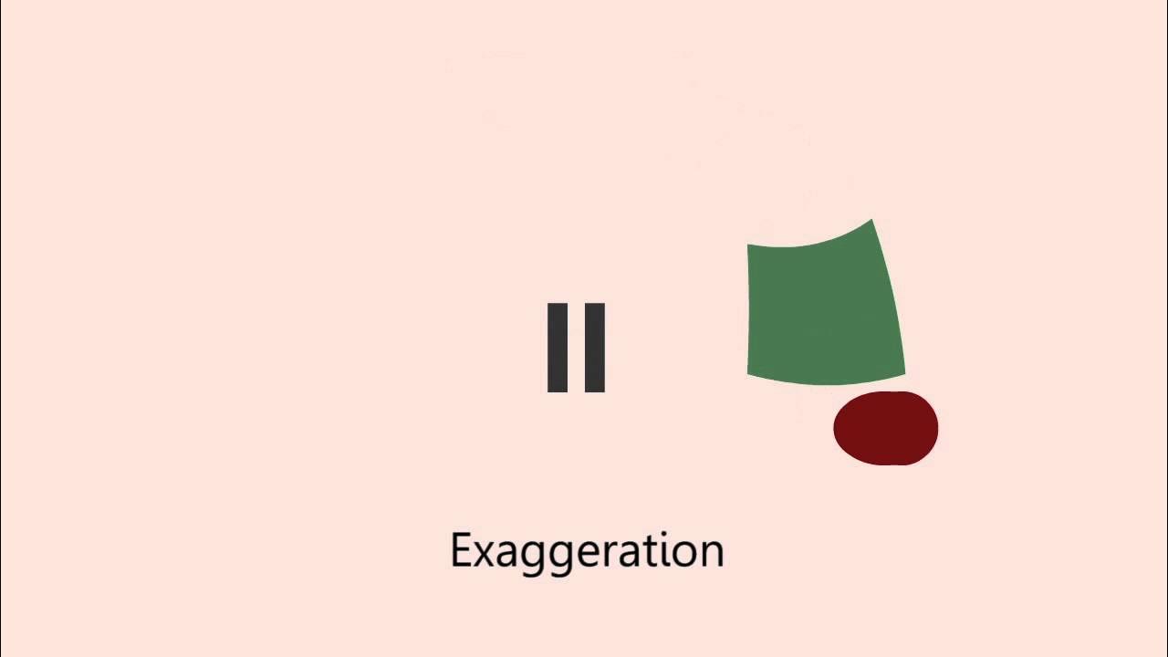 Principles of Animation - Exaggeration - YouTube