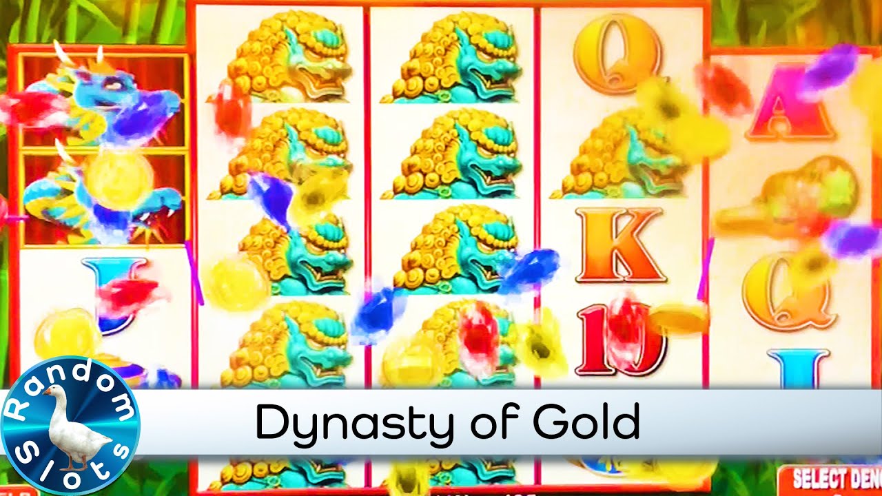 Dynasty of Gold Slot Machine - YouTube