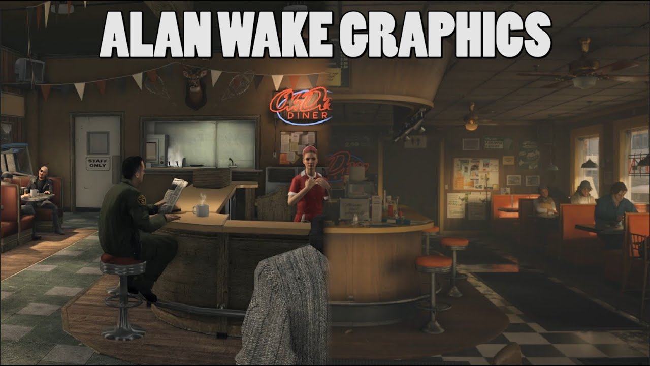 Alan wake 2 vs Alan wake 1 graphics comparison - YouTube