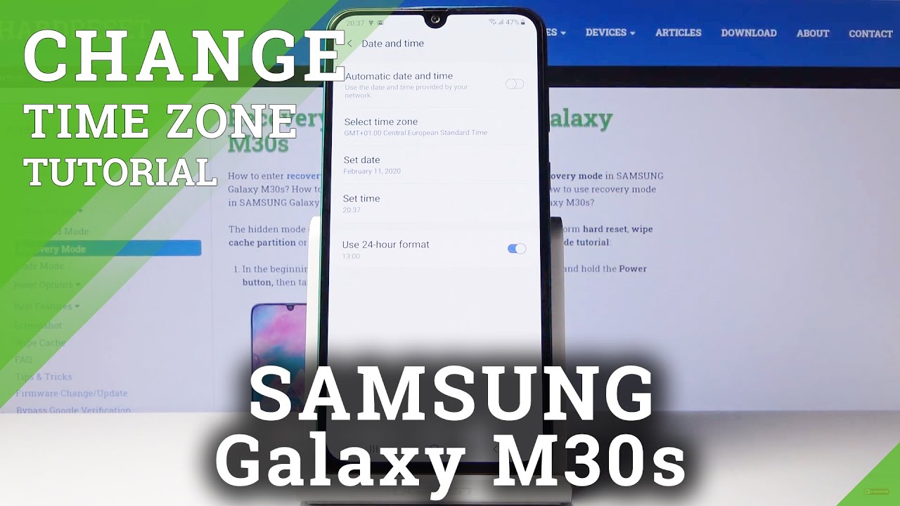How To Set Up Date And Time In Samsung Galaxy M30s Time Configuration how-to-set-up-date-and-time-in-samsung-galaxy-m30s-time-configuration