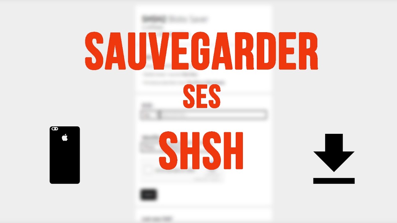 Sauvegarder ses SHSH facilement ! • TssSaver - YouTube