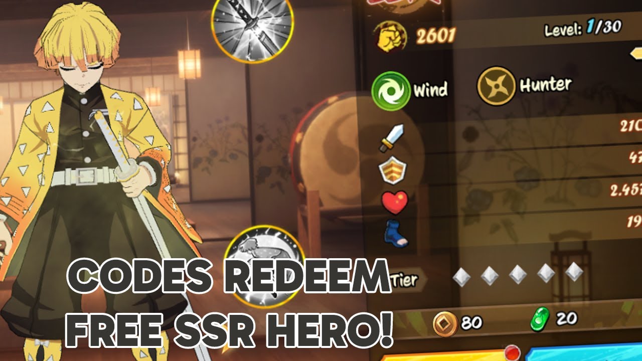 Gift Codes Redeem Dapat SSR HERO! Demon Legend Fury - YouTube