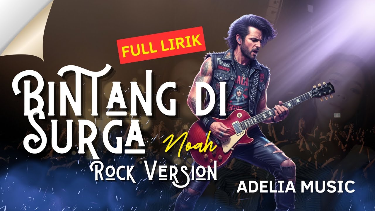 Bintang di Surga - Noah Rock Version FULL LIRIK - YouTube