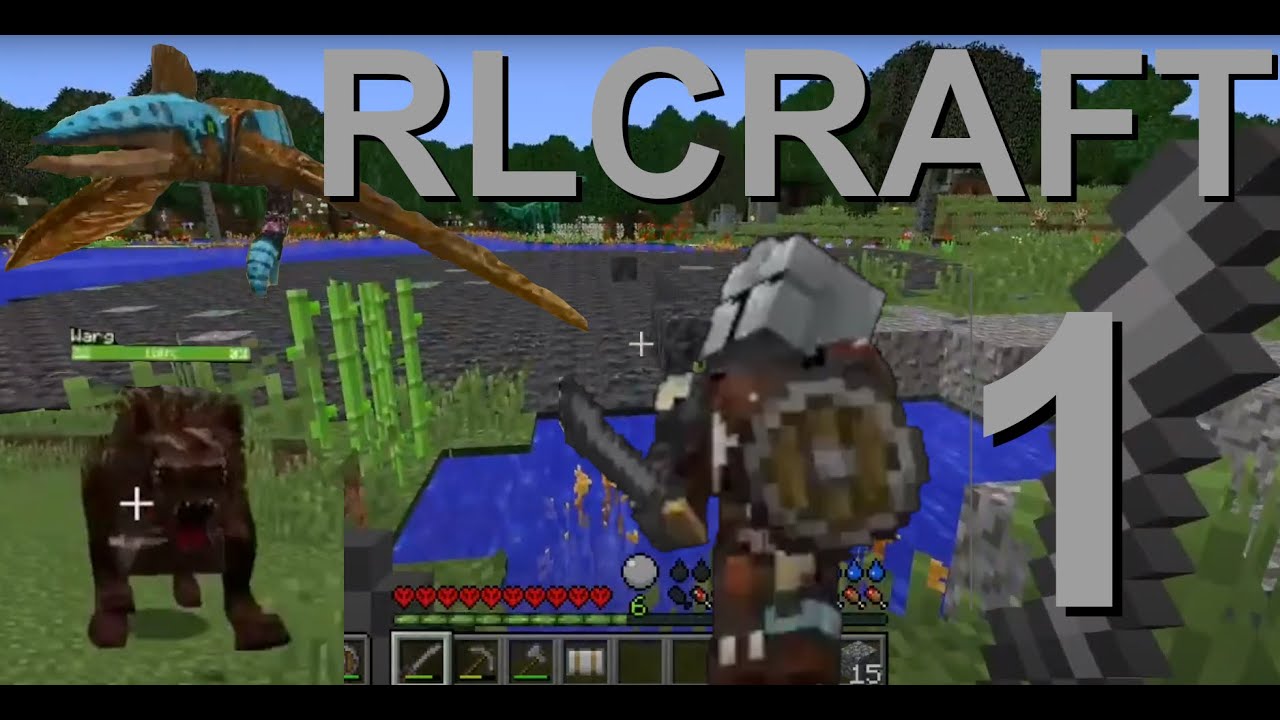 Mount Up | Hardcore RLCraft Ep 1 - YouTube