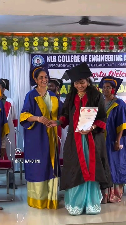 Graduation day👩‍🎓#btech #cse #graduationday #collegelife #college # ...