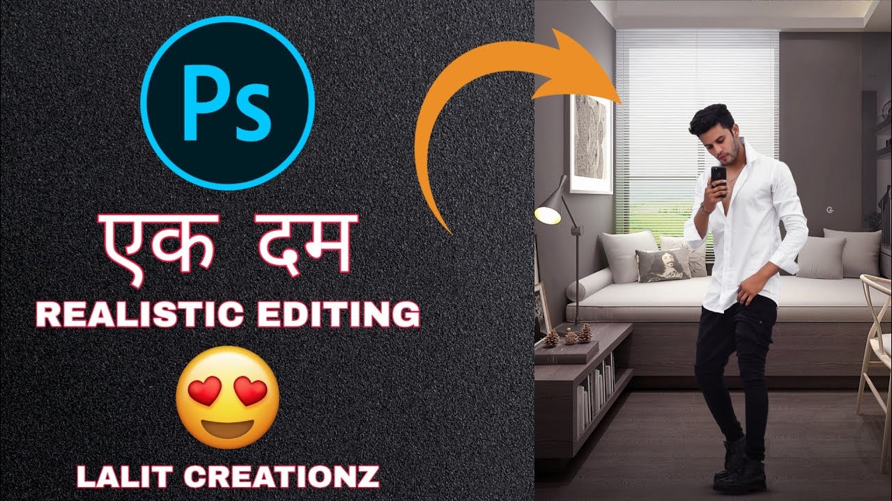 Realistic Photo Editing Tutorial In Photoshop And Picsart l Editing l ...