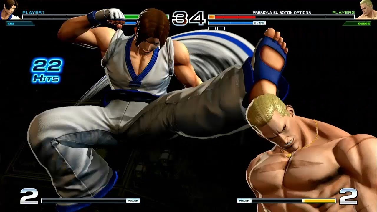 KIM VS GEESE - KOF XIV - YouTube