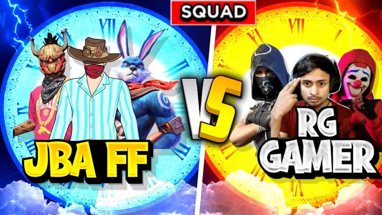 RG Gamer Live Squad 🥶 vs MY Squad 👽 || Unexpected Game 👿 -- Garena ...