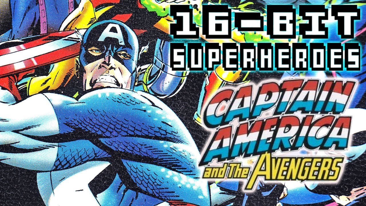 16-bit Superheroes: Captain America and The Avengers - Electric ...