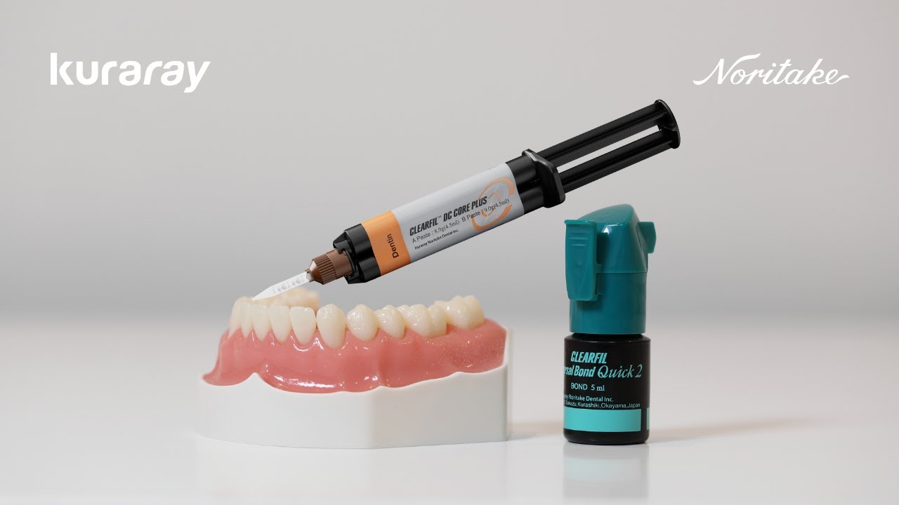 Post cementation & core build-up workflow | CLEARFIL Universal Bond ...