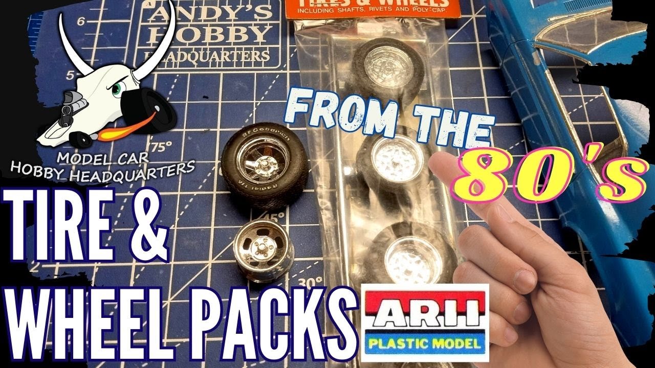 Scale Model Car Tires & Wheels Pack From The 80's Ep.311 - YouTube