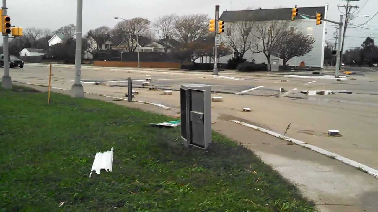 Hurricane Sandy Aftermath Long Branch New Jersey Sandy Damage - YouTube