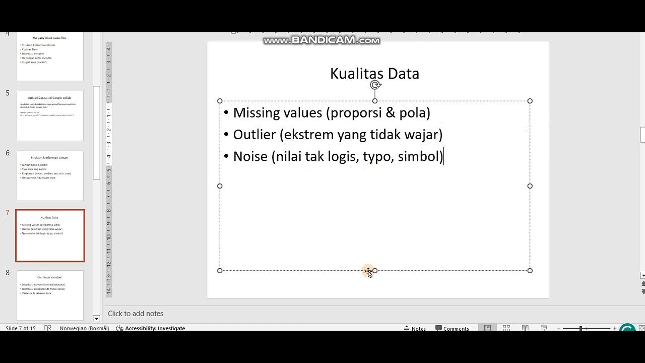 Eksploratory Data Analysis Bagian 2 Google Colab - YouTube
