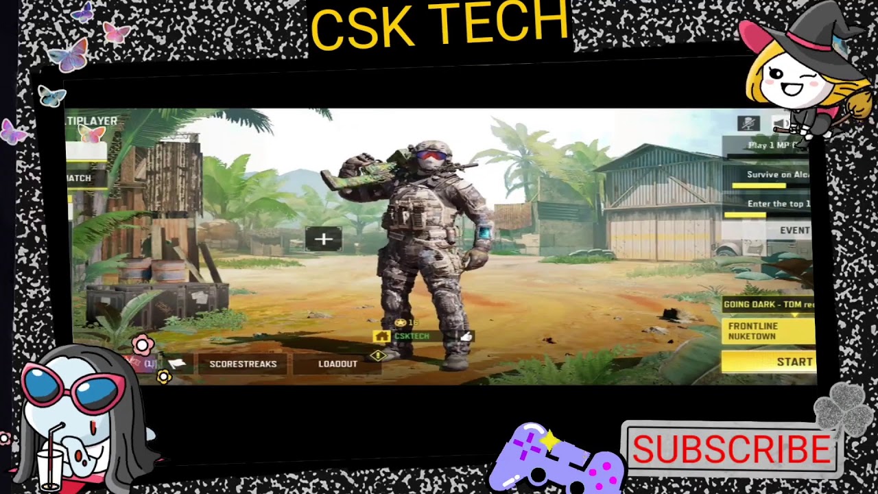 CSK TECH Live Stream codm live tamil live - YouTube