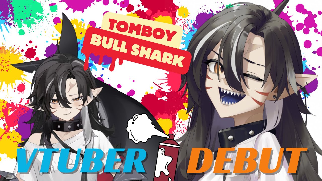 The Tomboy Bull Shark Vtuber DEBUT | Shekai Goto - YouTube
