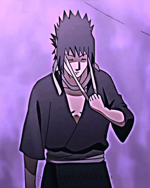 Ab Aa Bhi Ja 💜 Sasuke Uchiha Edit In Purple Theme Shorts