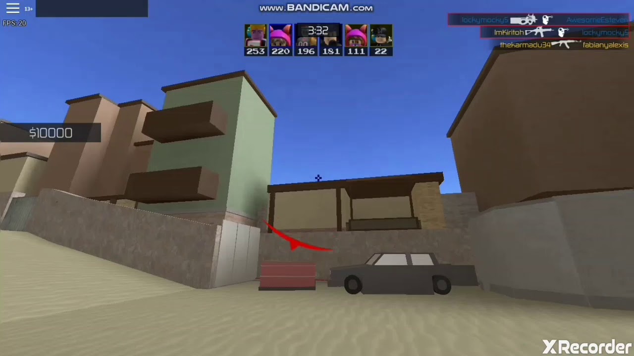 Roblox! Counterblox Deathmatch (P90 only challenge) - YouTube