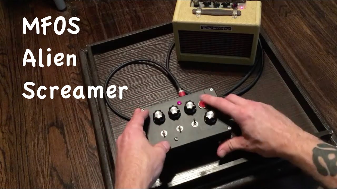 DIY Synth: MFOS Alien Screamer Kit - YouTube