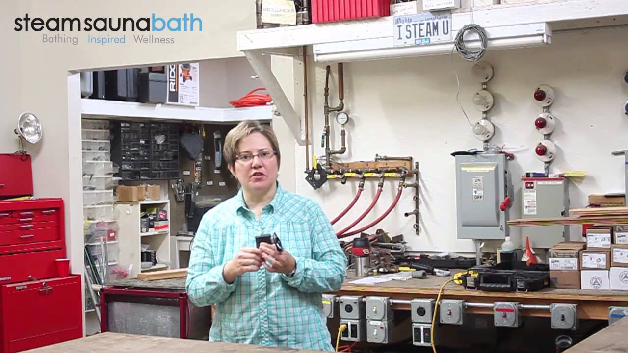 Steamist steam bath generator water solenoid valve part# 007-1116 - YouTube