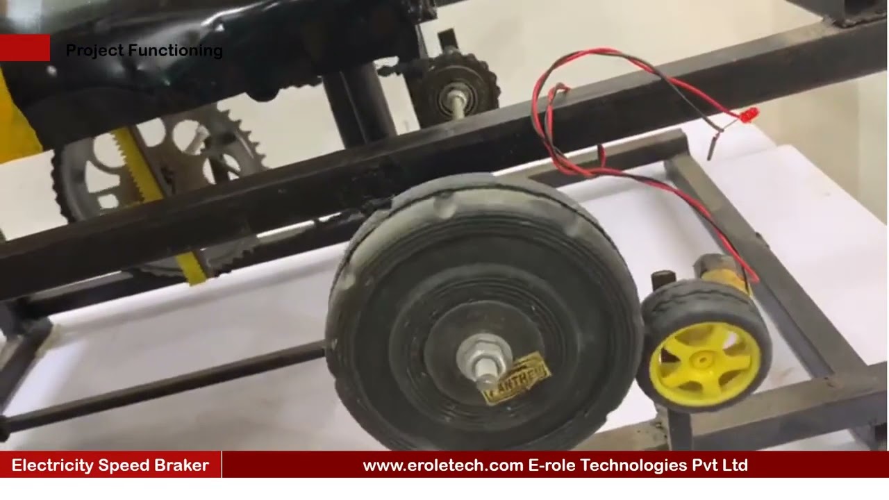 Electricity Generation Using Speed Breaker Big Size Mechanical ...