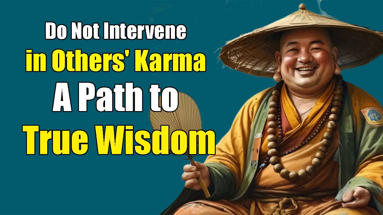 Do Not Intervene in Others' Karma A Path to True Wisdom | Buddhist ...