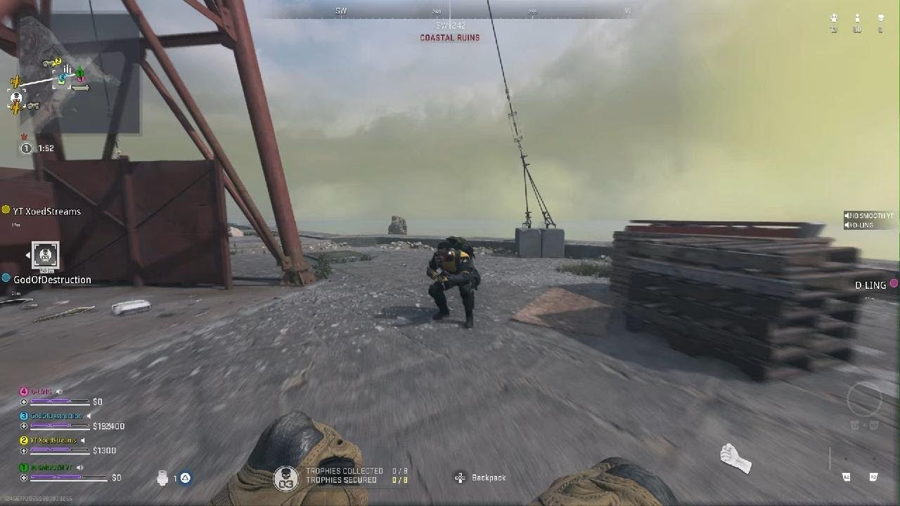 WARZONE BOXING w/ iB Smooth 2-0 - YouTube