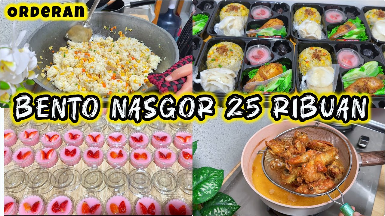 BENTO MASGOR 25 RIBUAN ORDERAN DARI SUBSRIBER BANDUNG #idejualan # ...