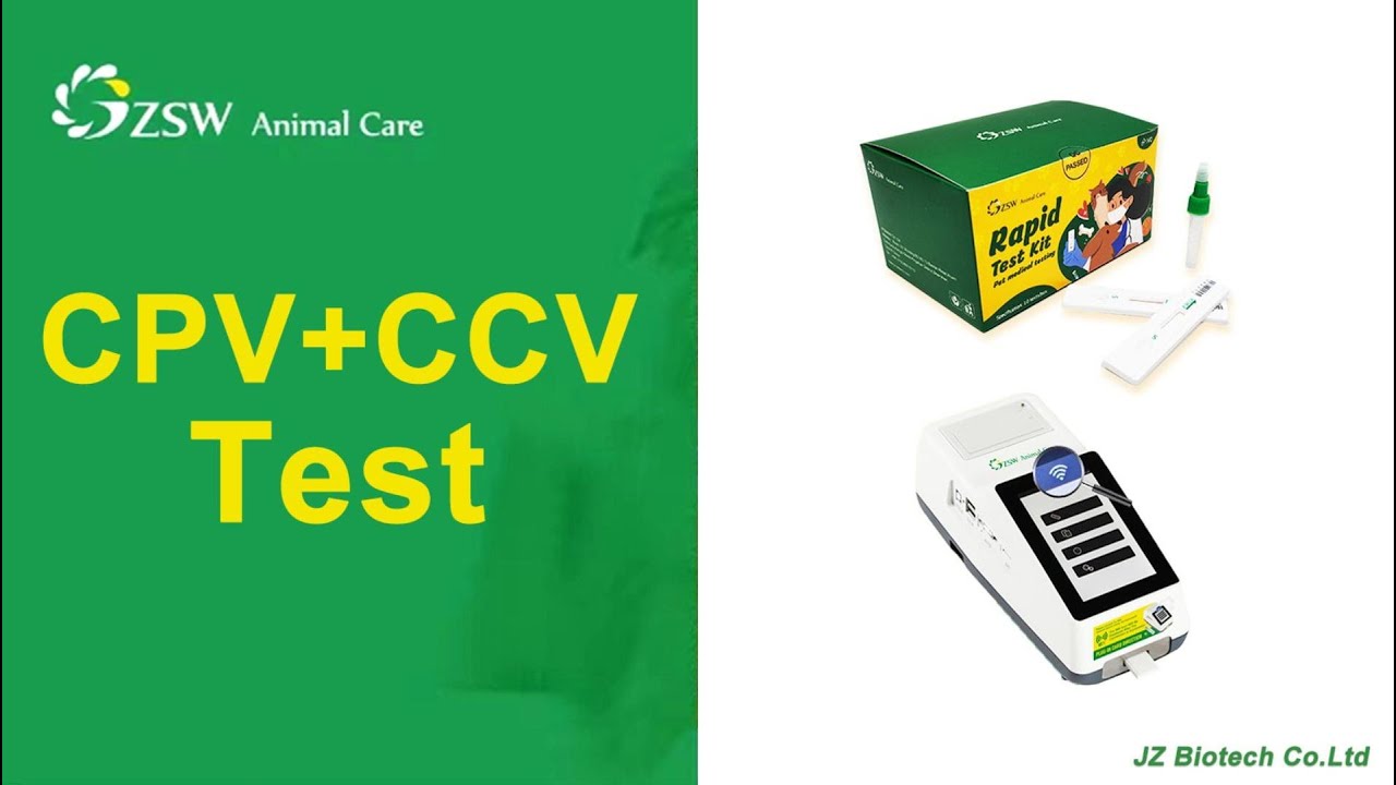 〖CPV+CCV〗 Video Operation Demonstration - JZ Biotech #vet #veterinary ...