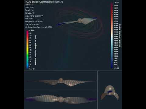 Propeller Simulation-driven Optimization split screen - YouTube