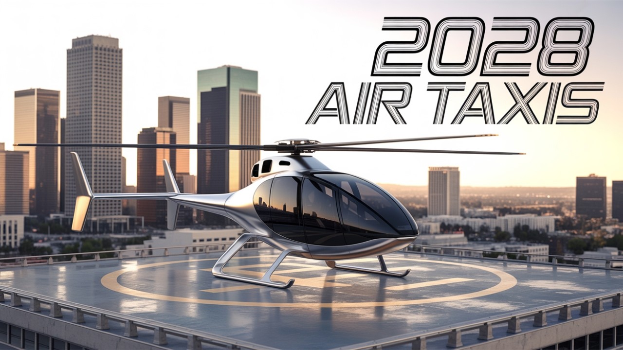 LA 2028 Olympics: Flying Taxis Are Coming – The Future Is Now - YouTube
