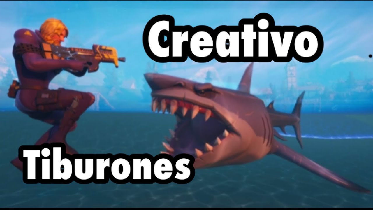 Fortnite_ Como hacer un tiburon en modo Creativo - YouTube