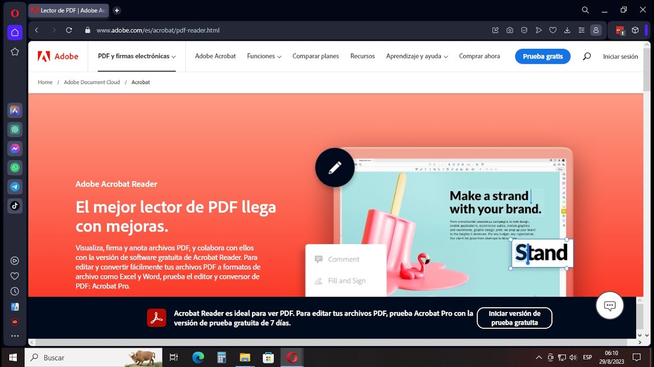 Descarga e Instala Adobe Reader Gratis (El mejor lector de PDF) 📚 - YouTube