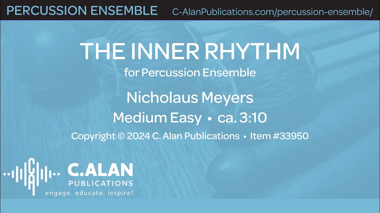 The Inner Rhythm (Percussion Ensemble 10) - Nicholaus Meyers - YouTube