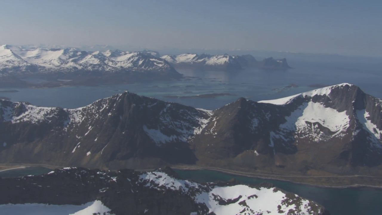 Senja, Gryllefjord, Breitinden, airshow fra Luftforsvarets Flyskole ...