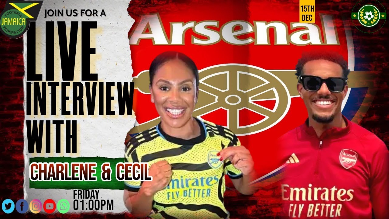 AFTV Cecil Jee & Charlene Talks Arsenal + EPL + Players With Jamaican ...