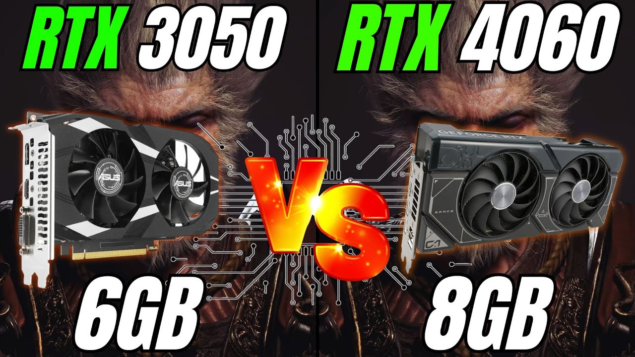 RTX 3050 6GB vs RTX 4060: Diferença de Desempenho Vale a Pena? - YouTube