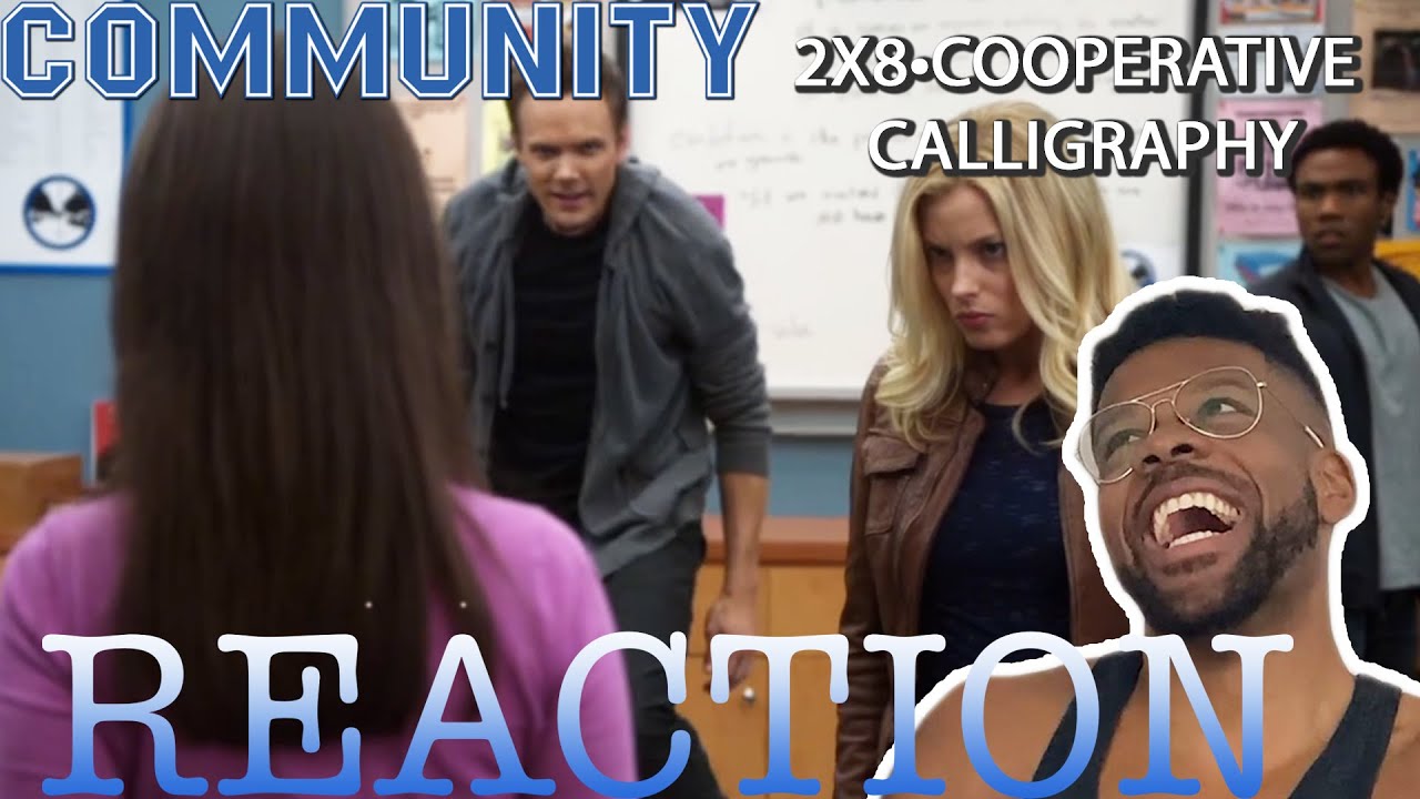 Community REACTION 2x8 Cooperative Calligraphy - YouTube