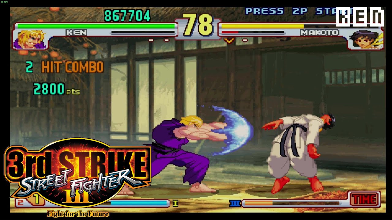 Street Fighter III: 3rd Strike - Ken - YouTube