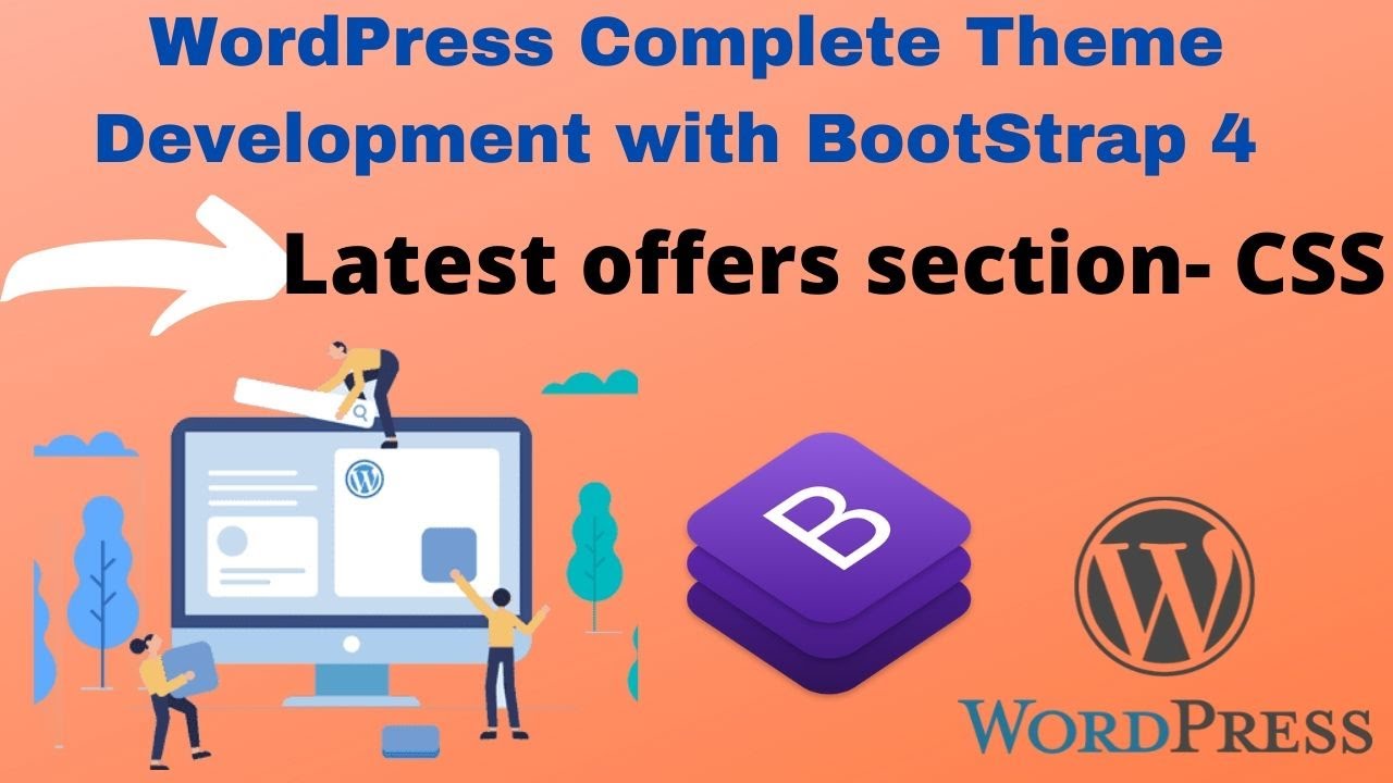 How to make Latest offers section CSS WordPress Theme Development ...